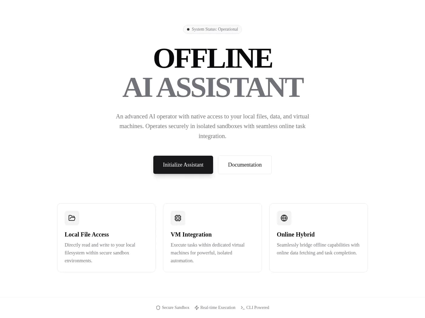 Offline AI Assistant