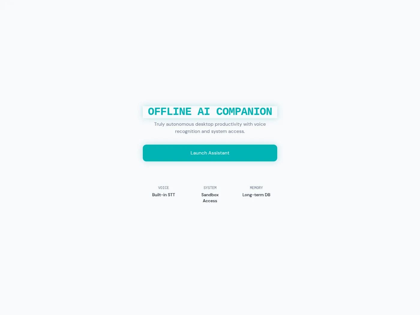 Offline AI Companion