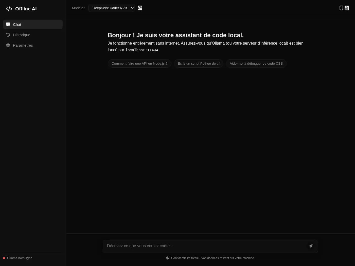 Offline AI Code Studio