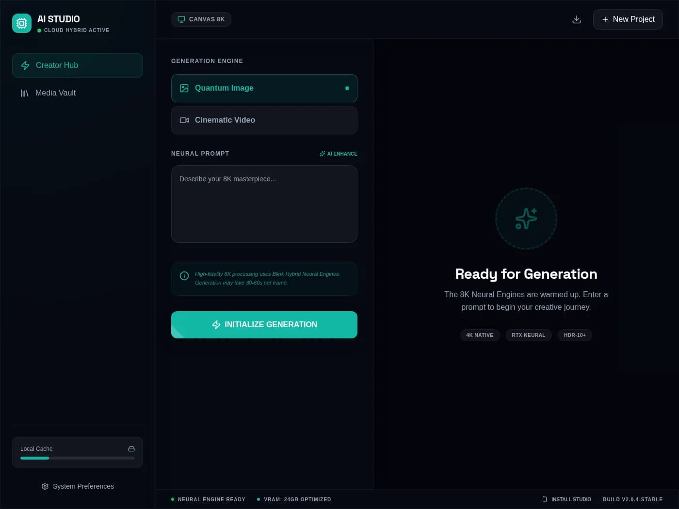 Offline AI Media Studio