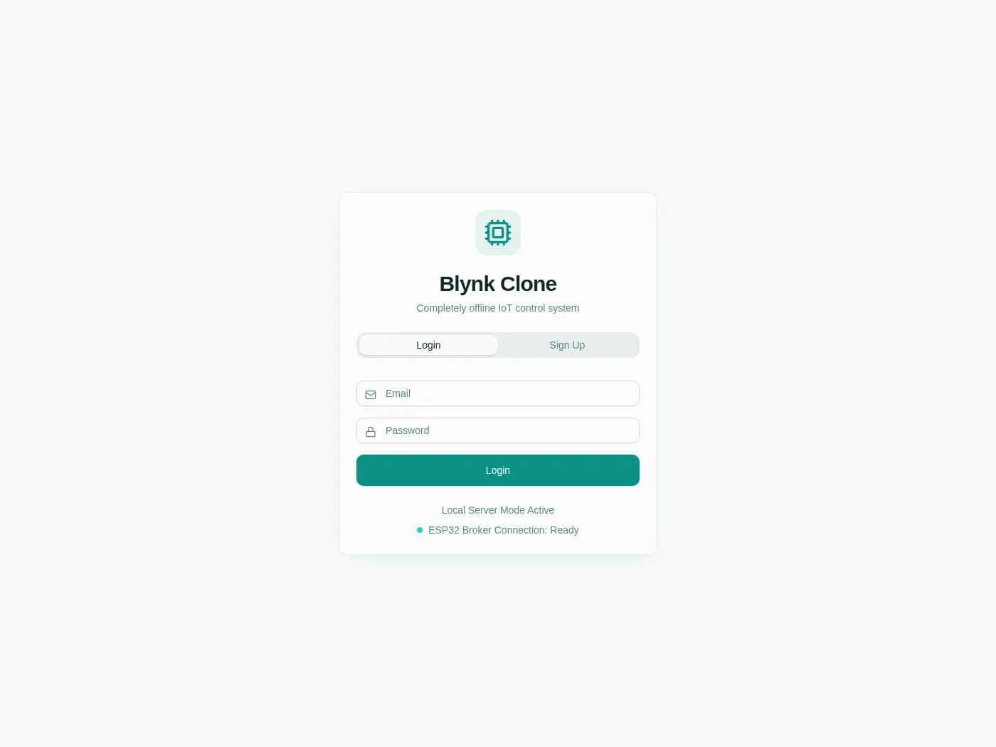 Offline Blynk Clone