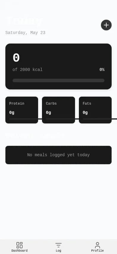 Offline Calorie Tracker
