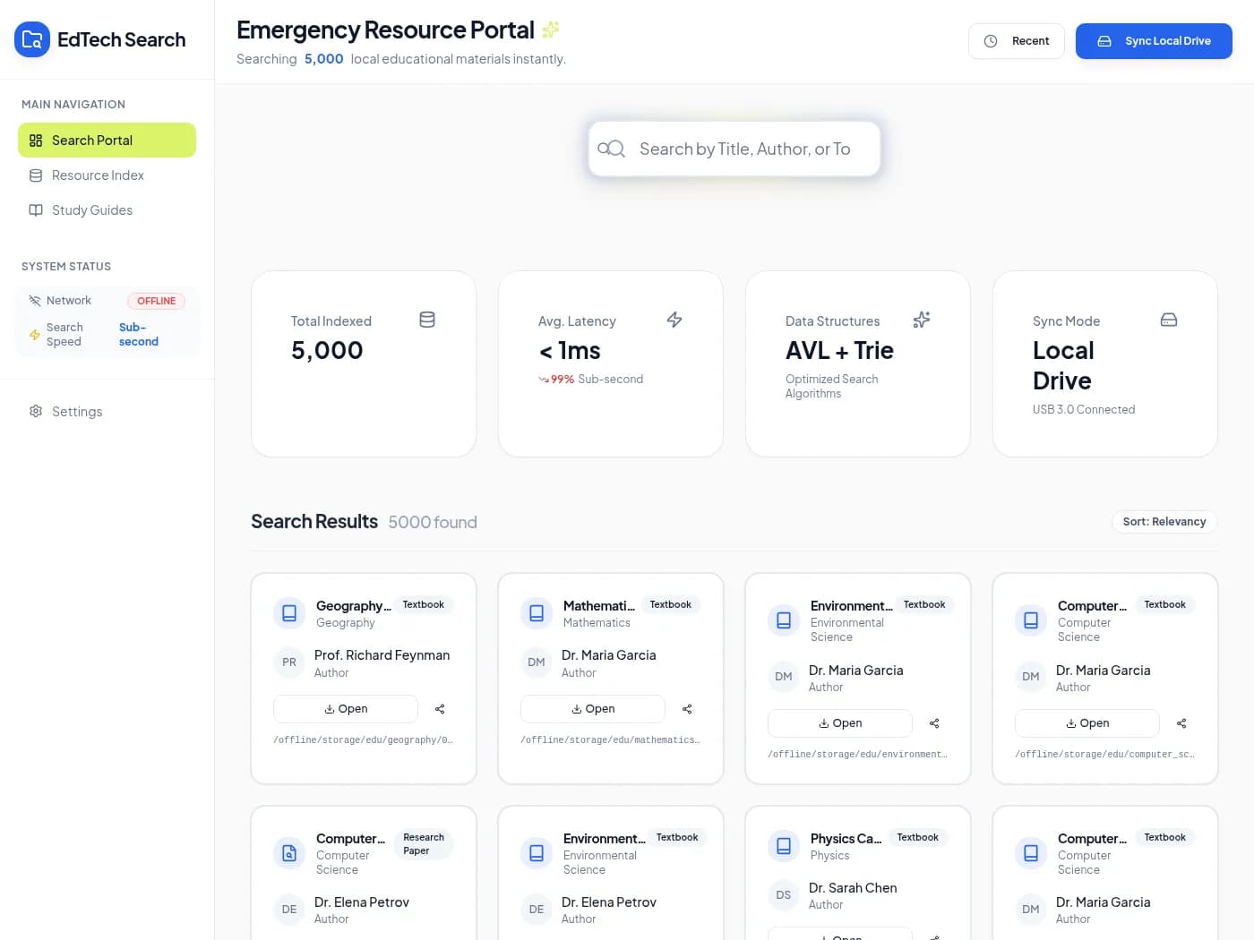 EdTech Search Hub