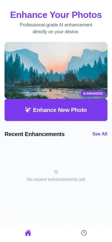 Offline Photo Enhancer