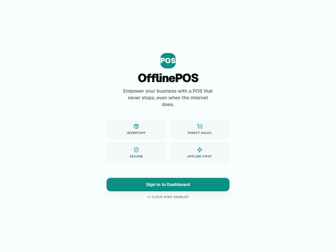 Offline POS System