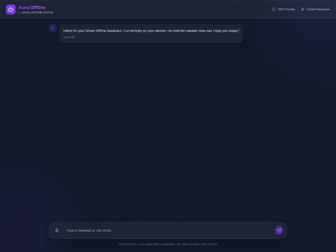 Smart Offline Chatbot