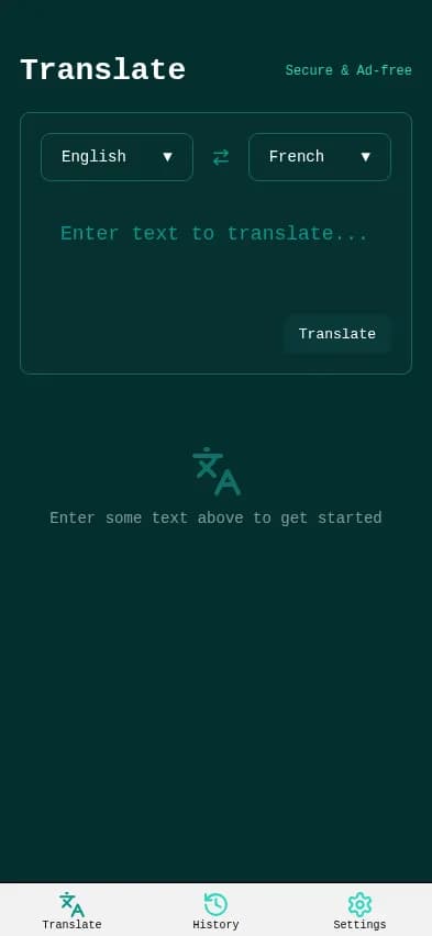 Offline Translate App