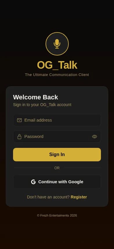 OG_Talk Client