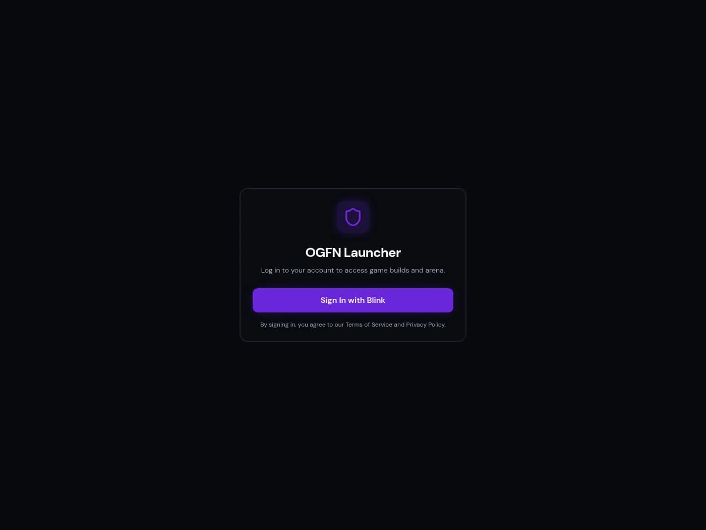 OGFN Game Launcher