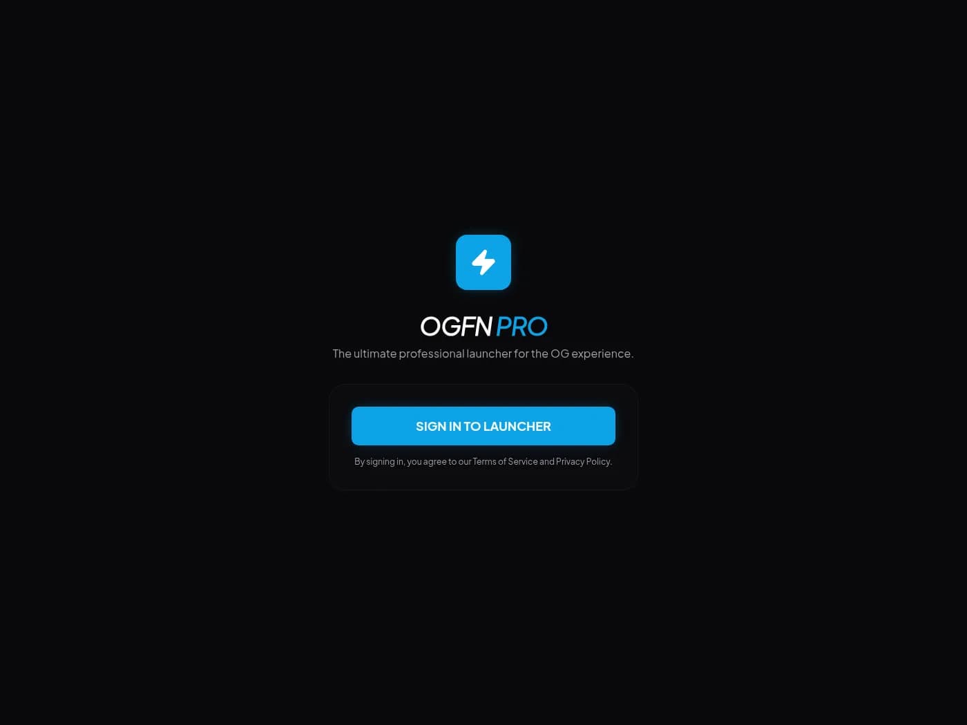 OGFN Pro Launcher