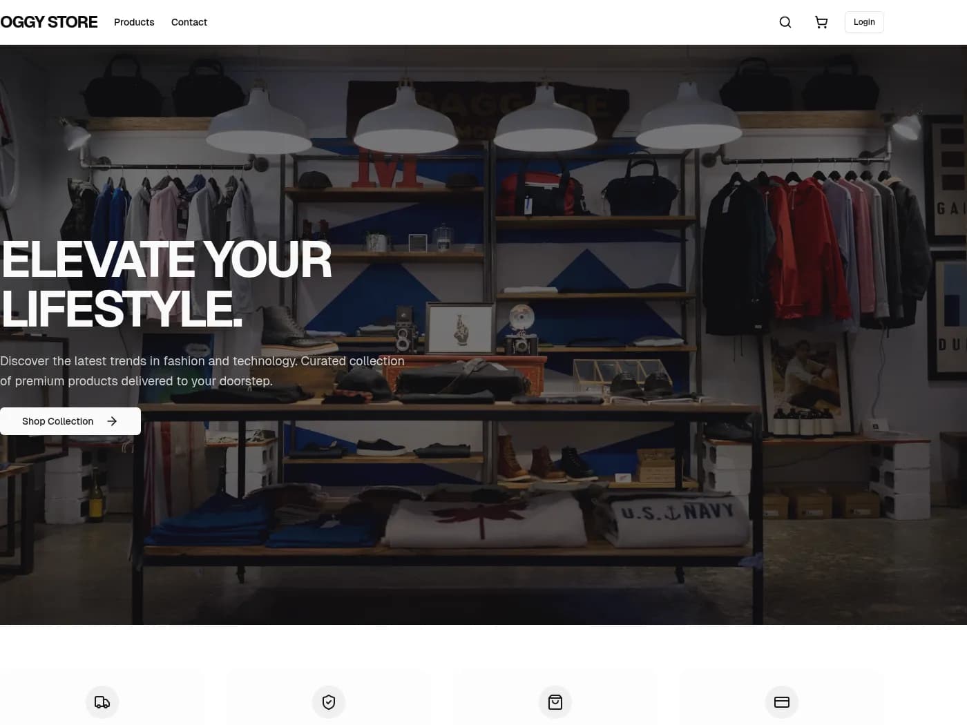 Oggy Store Webshop