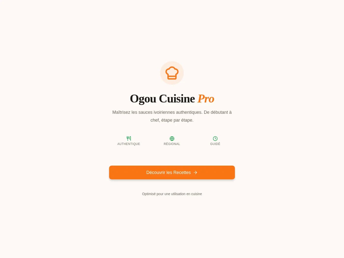 Ogou Cuisine Pro