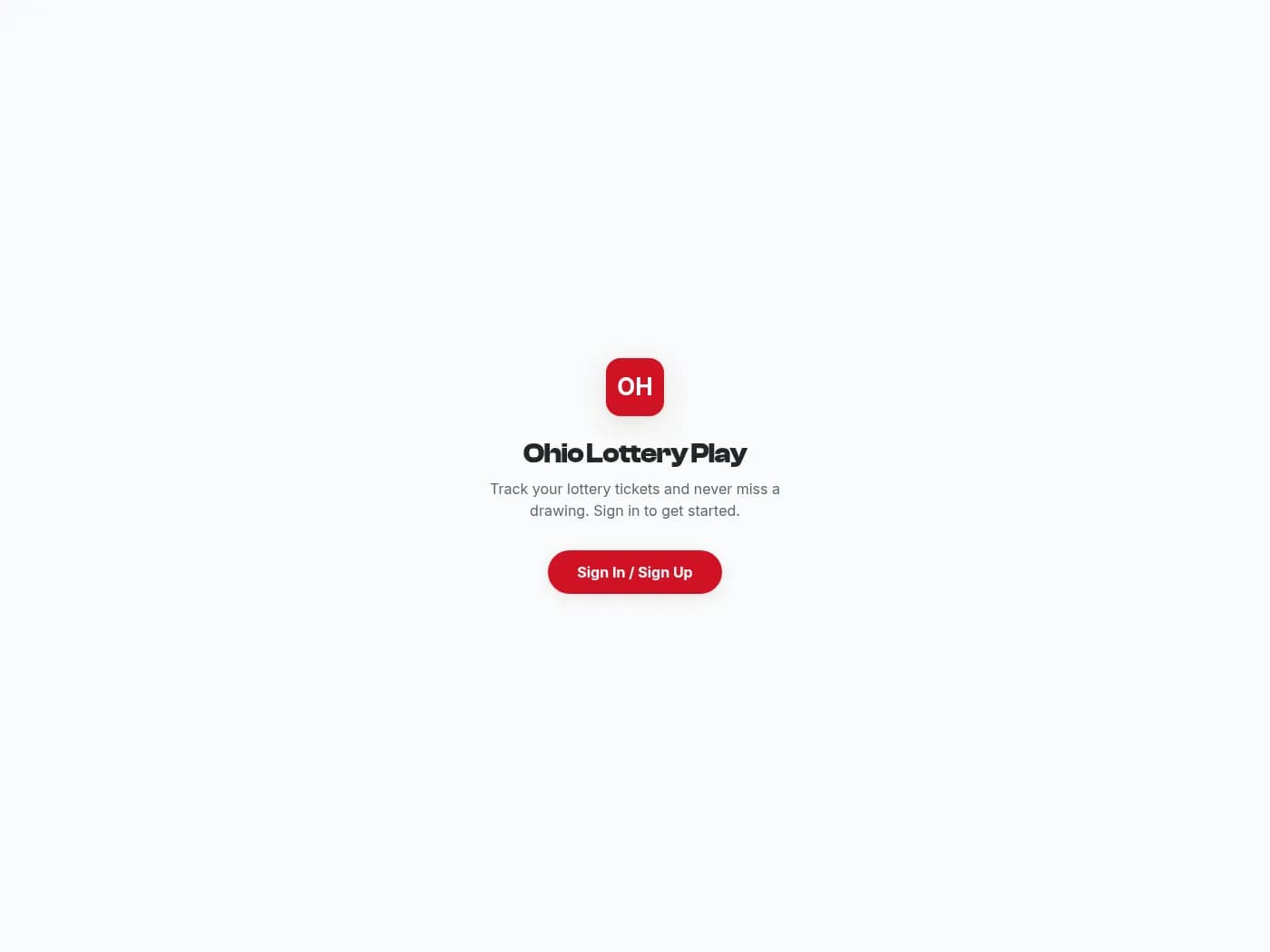 Ohio Lottery Play App