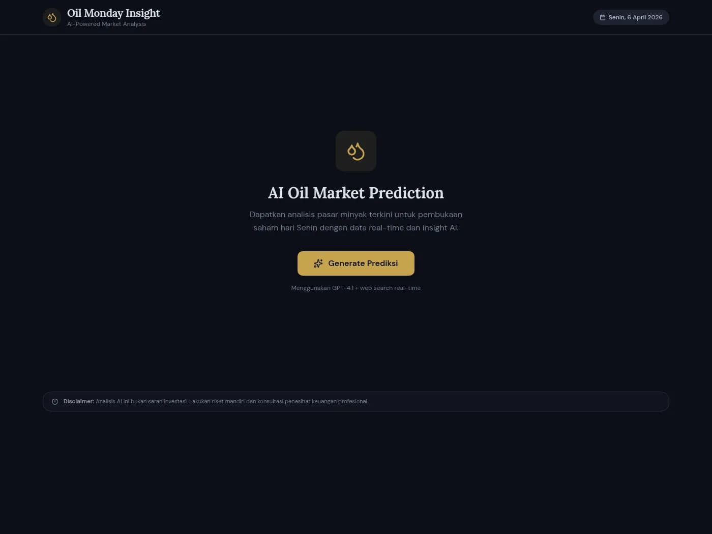 Oil Market Monday Insight