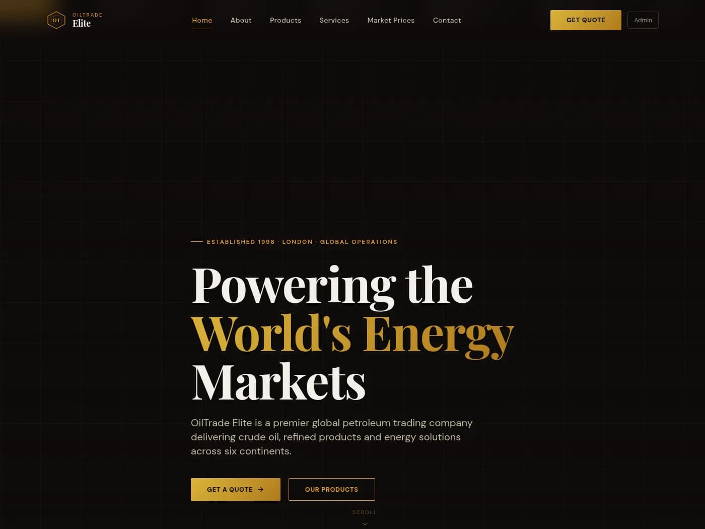 OilTrade Elite Web