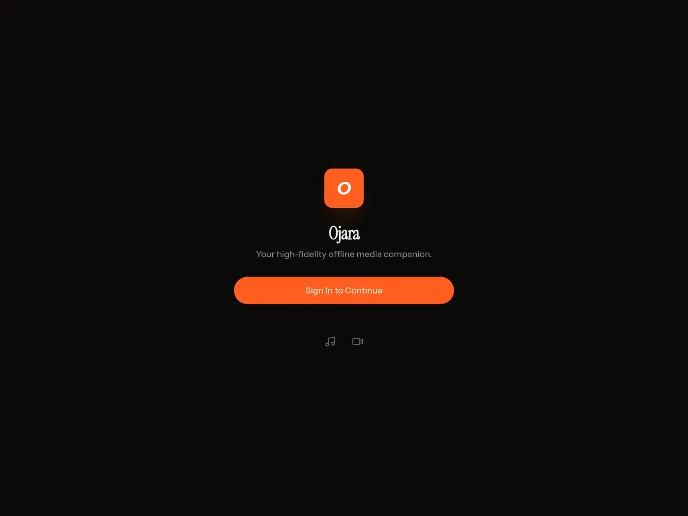 Ojara Media Player