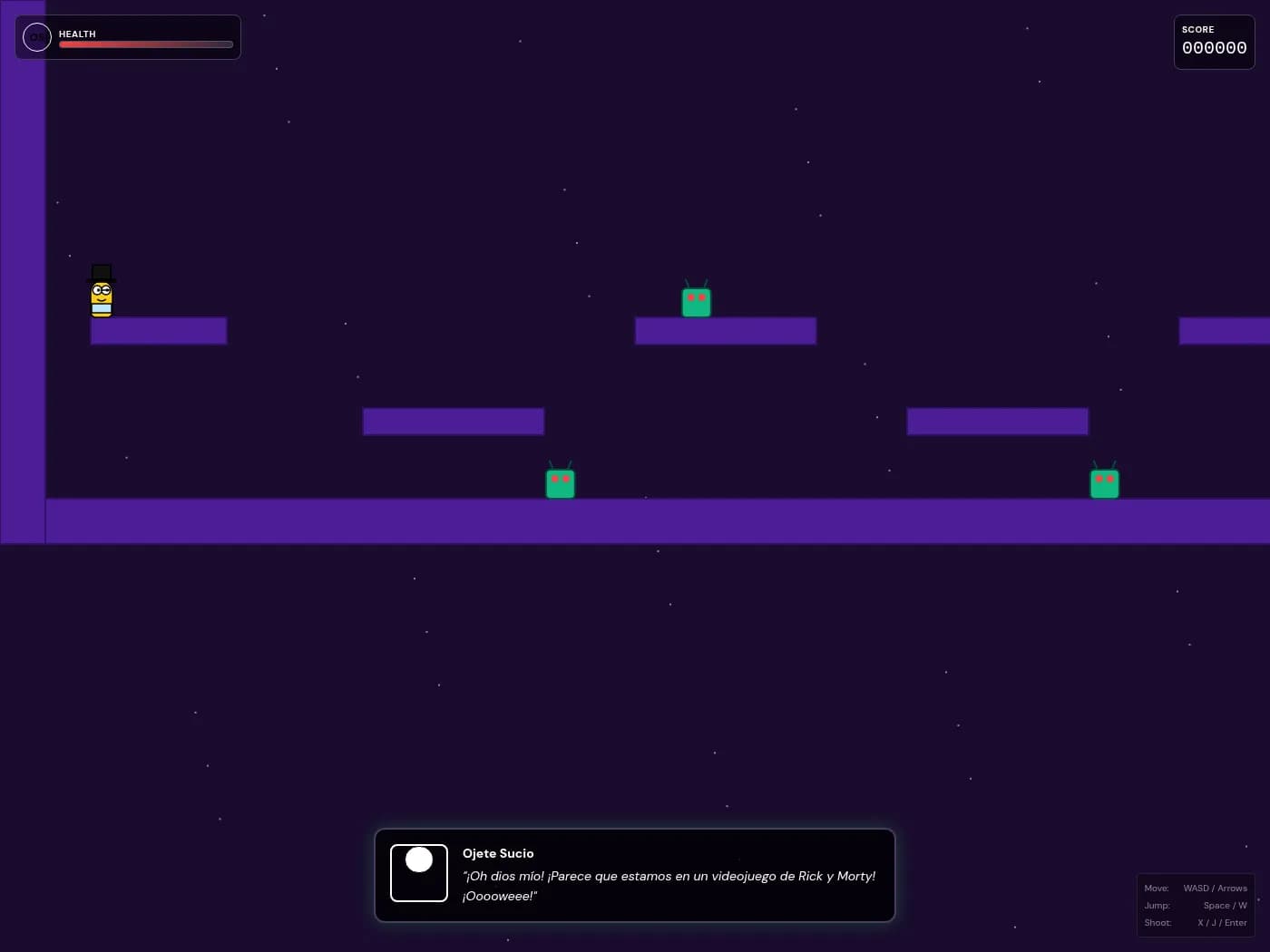 Ojete Sucio Metroidvania