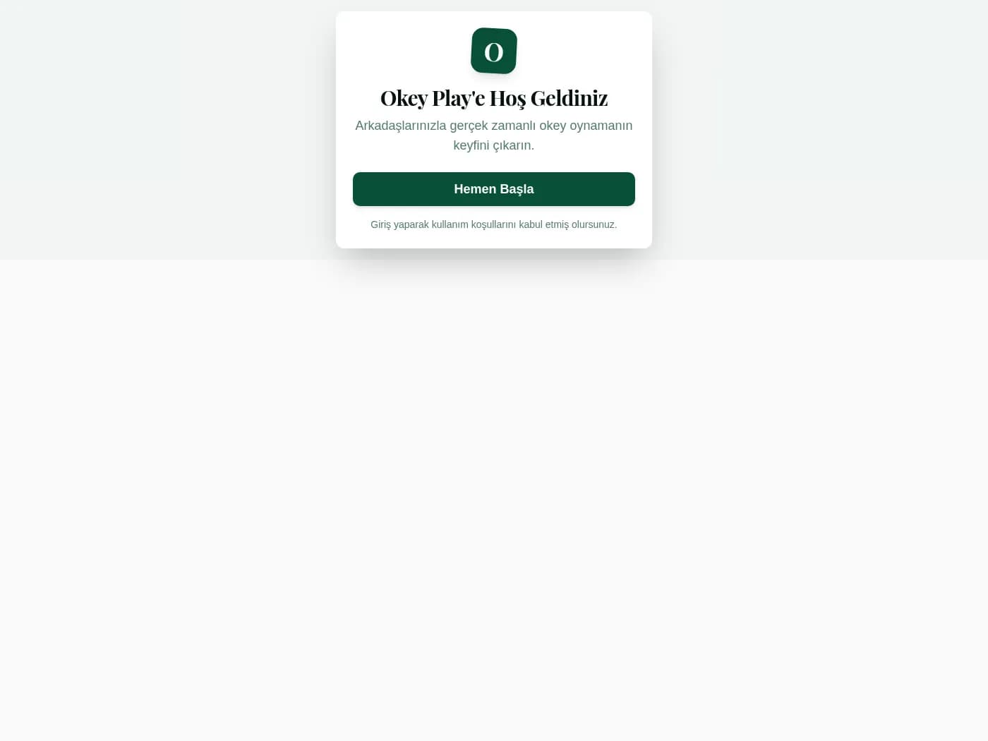 Okey Play App