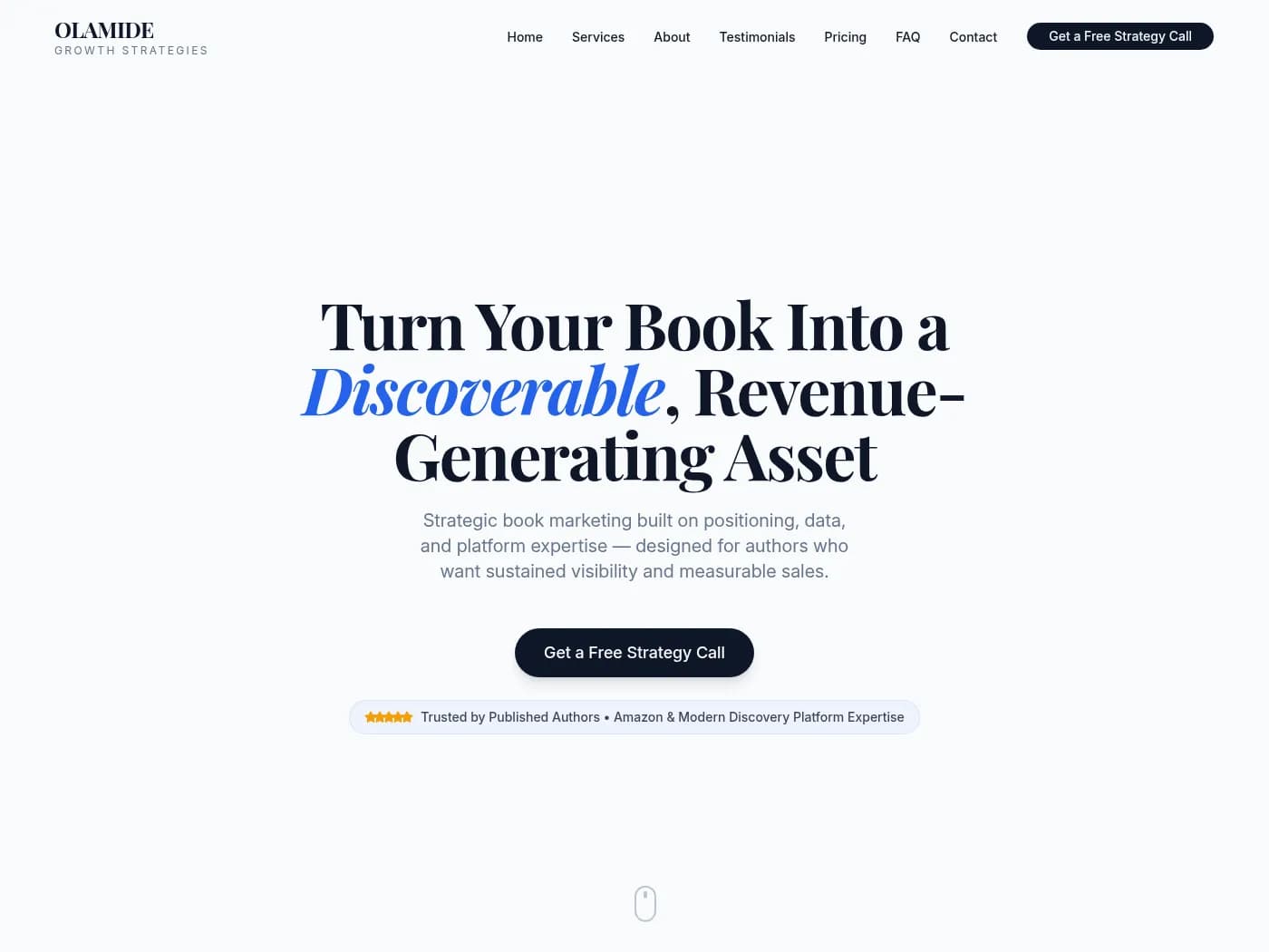 Olamide Book Strategy Site