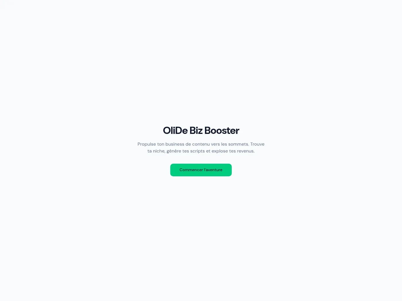 OliDe Biz Booster