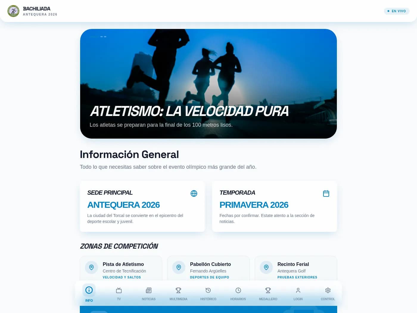 Bachiliada Antequera 2026