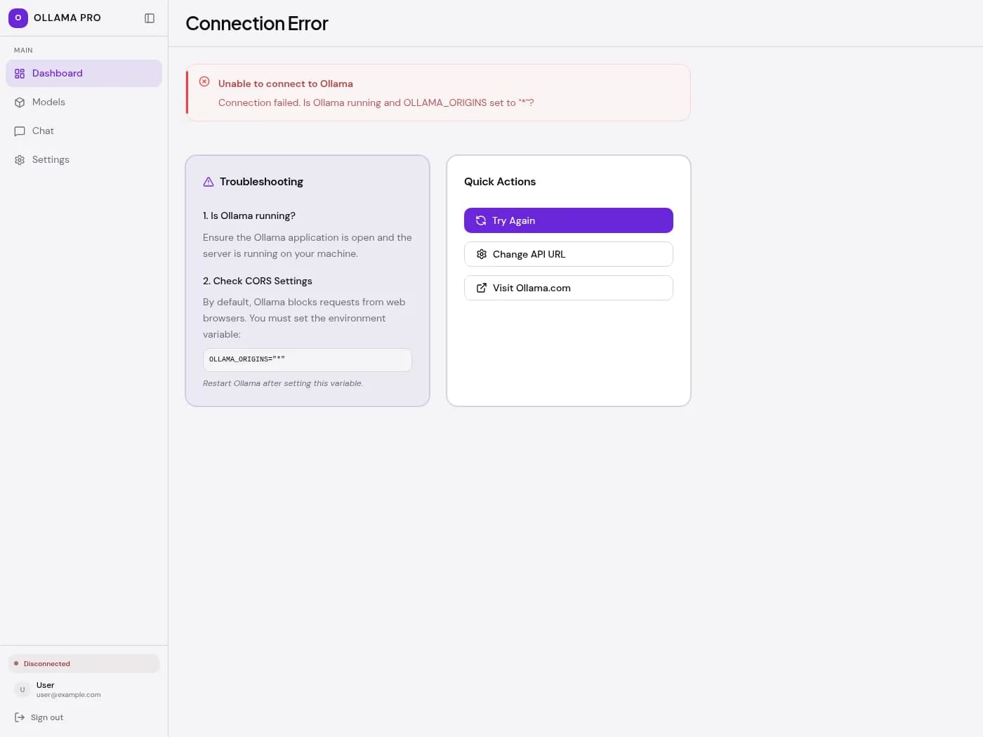 Ollama Dashboard Pro