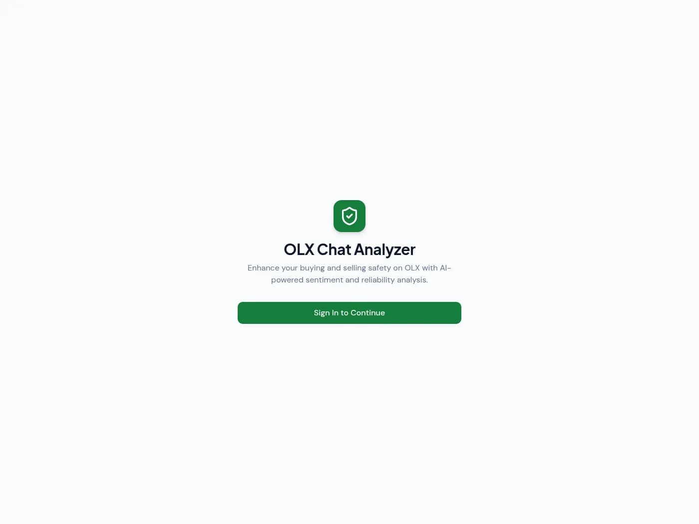 OLX Chat Analyzer