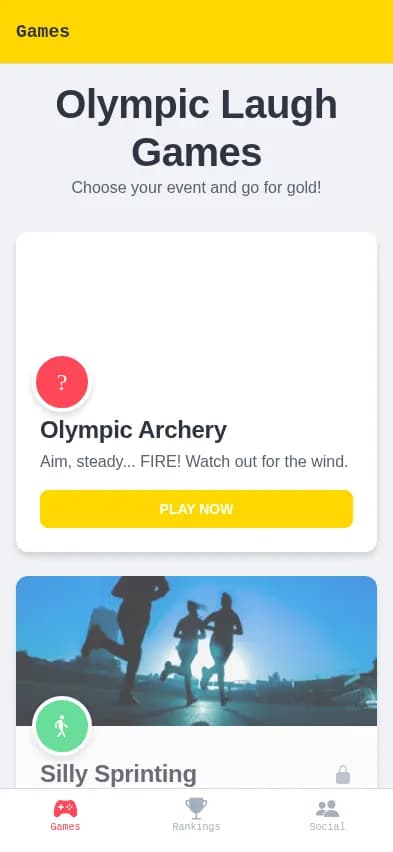 Olympic Laugh Games
