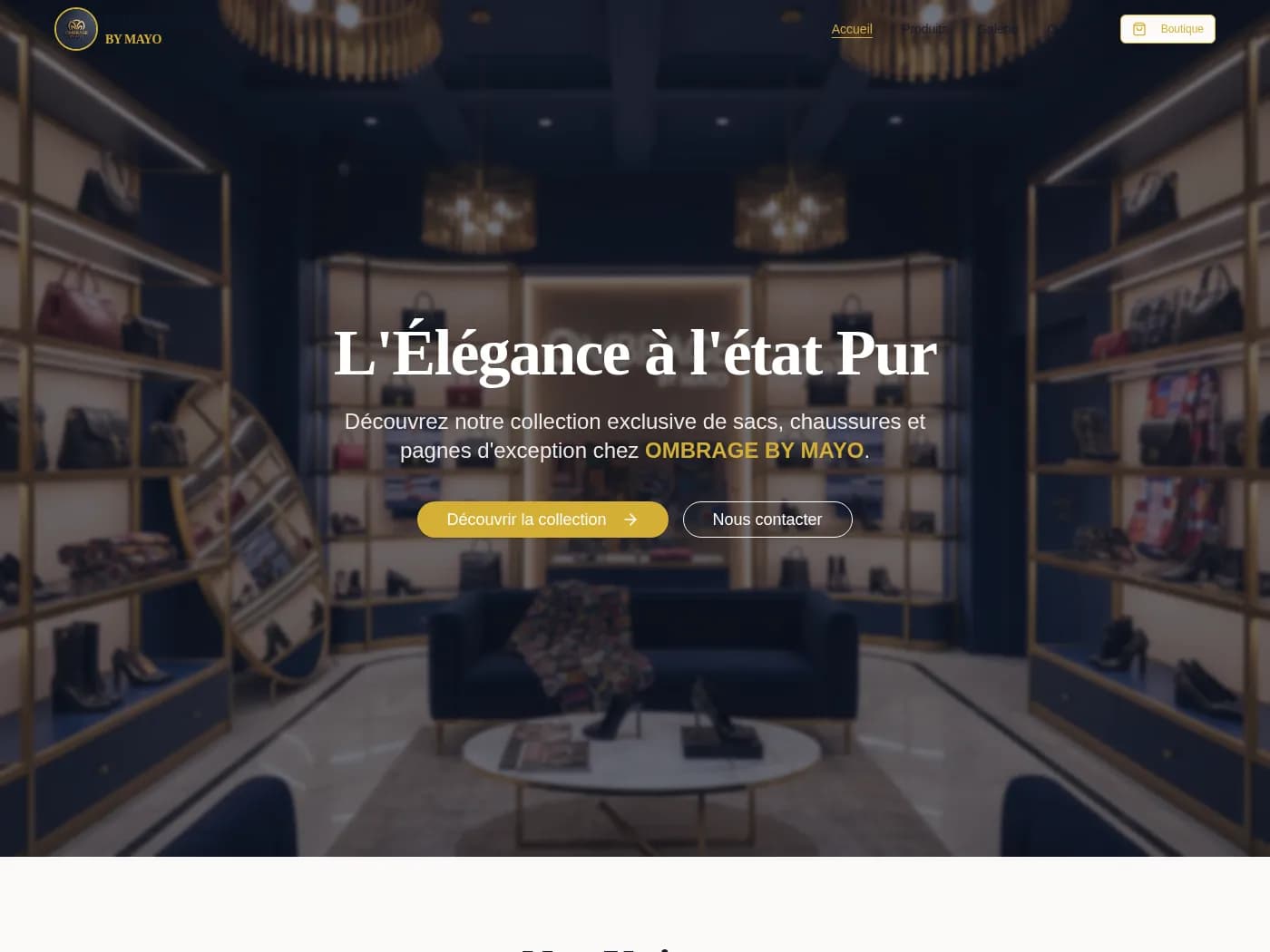 OMBRAGE BY MAYO Fashion Site