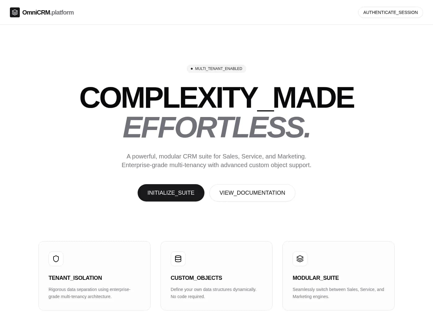 OmniCRM Suite