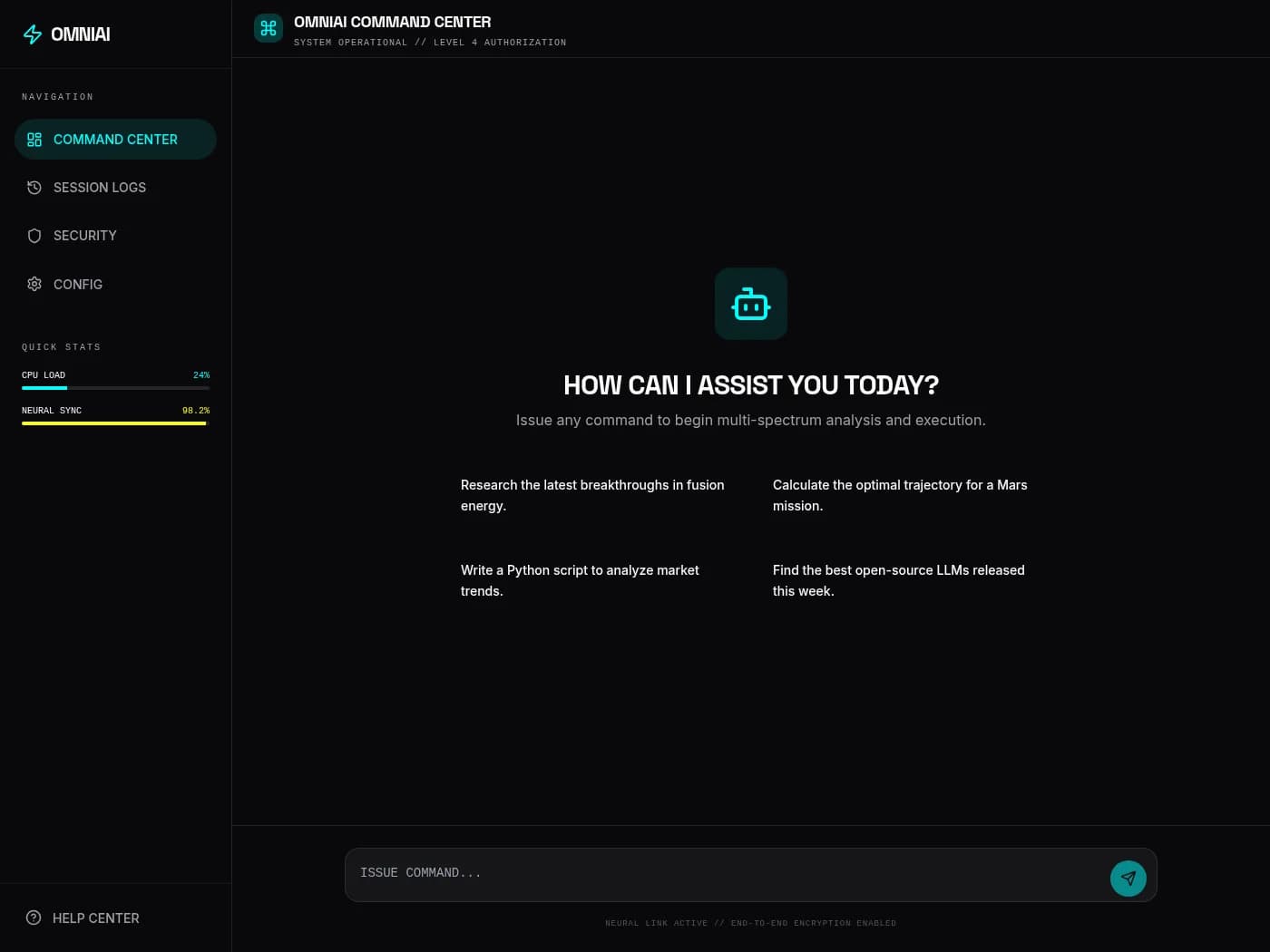 OmniAI Command Center