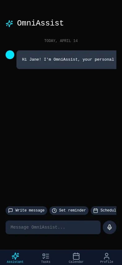 OmniAssist AI Assistant