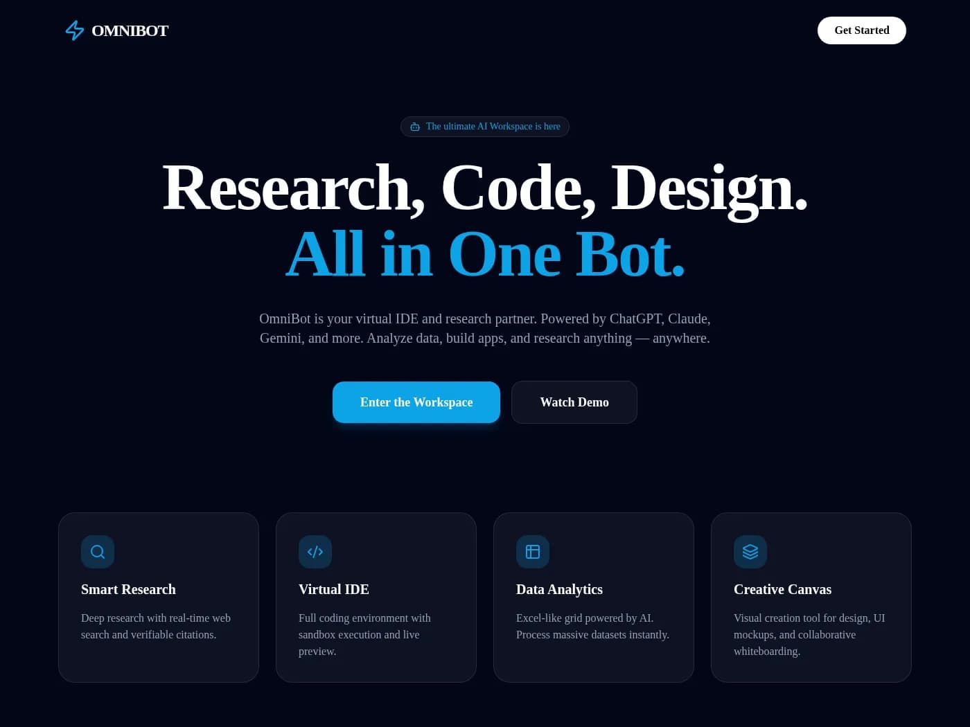 OmniBot AI Workspace