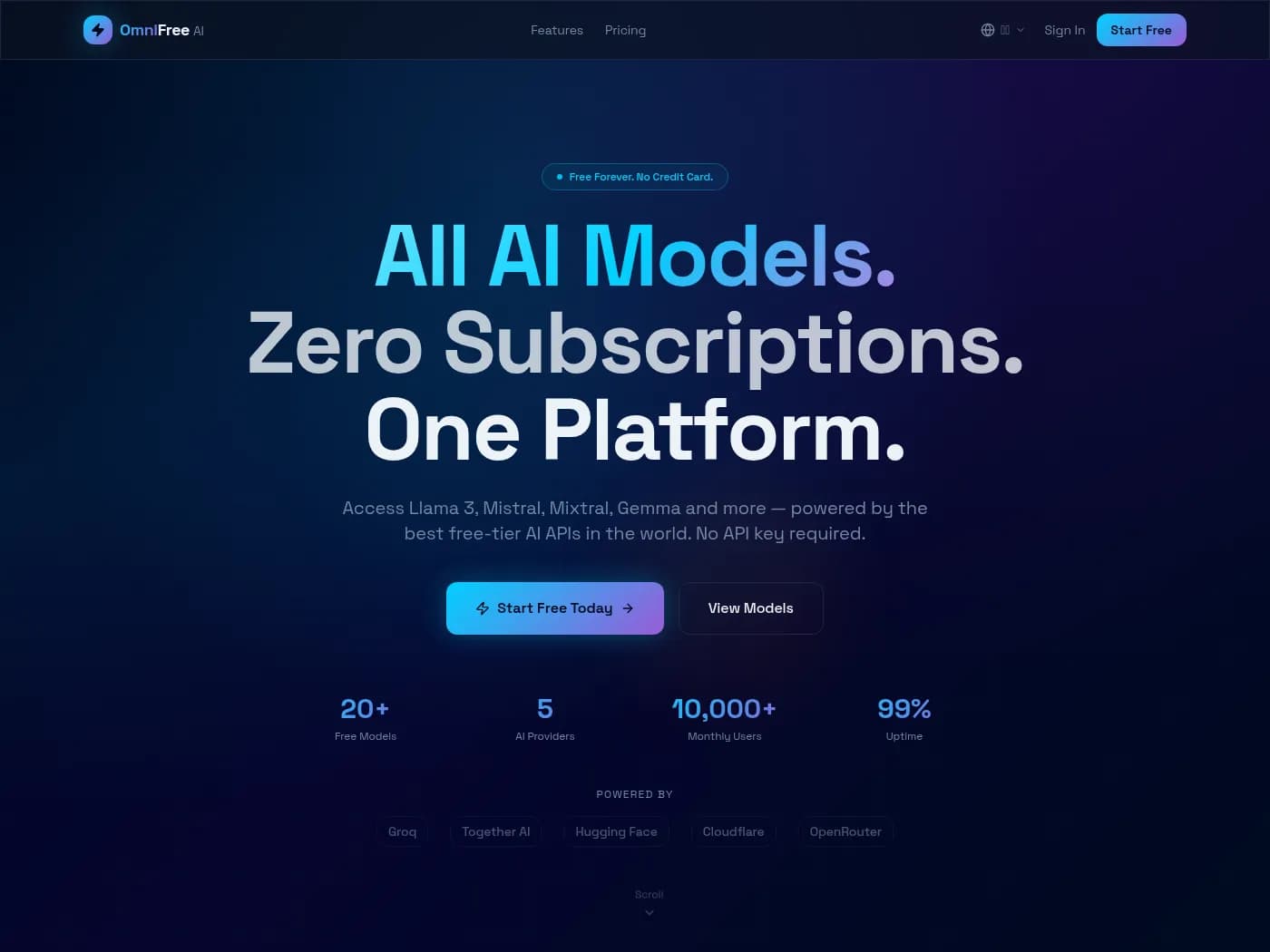OmniFree AI Platform
