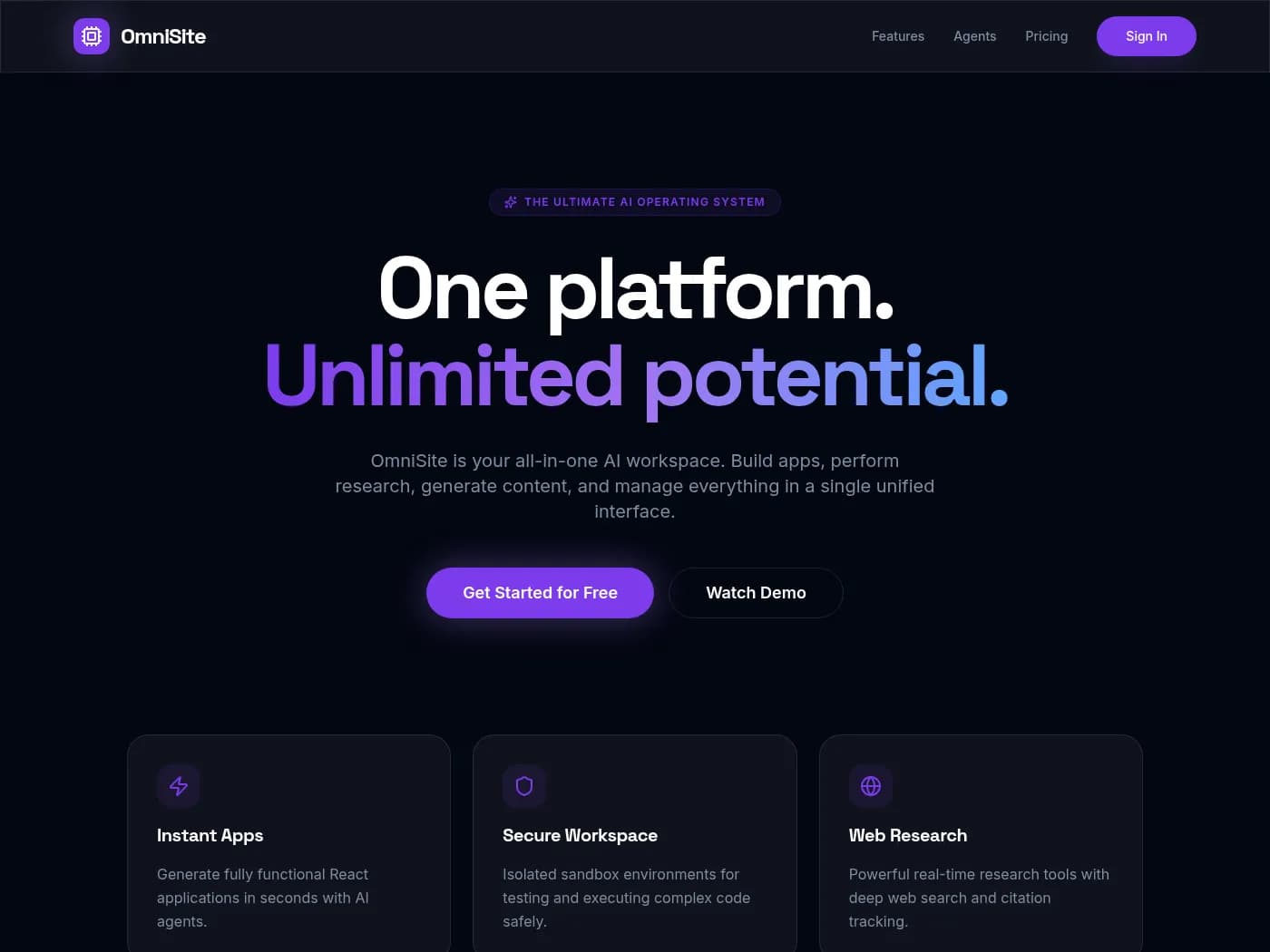 OmniSite Platform