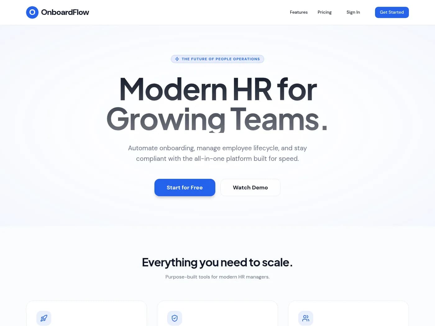 OnboardFlow HR Suite