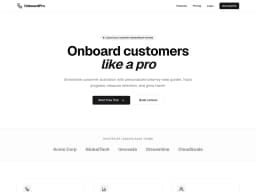 OnboardPro SaaS