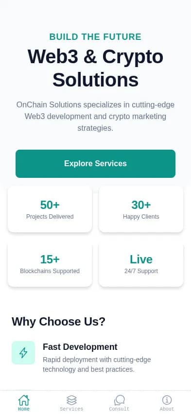 OnChain Mobile Solutions