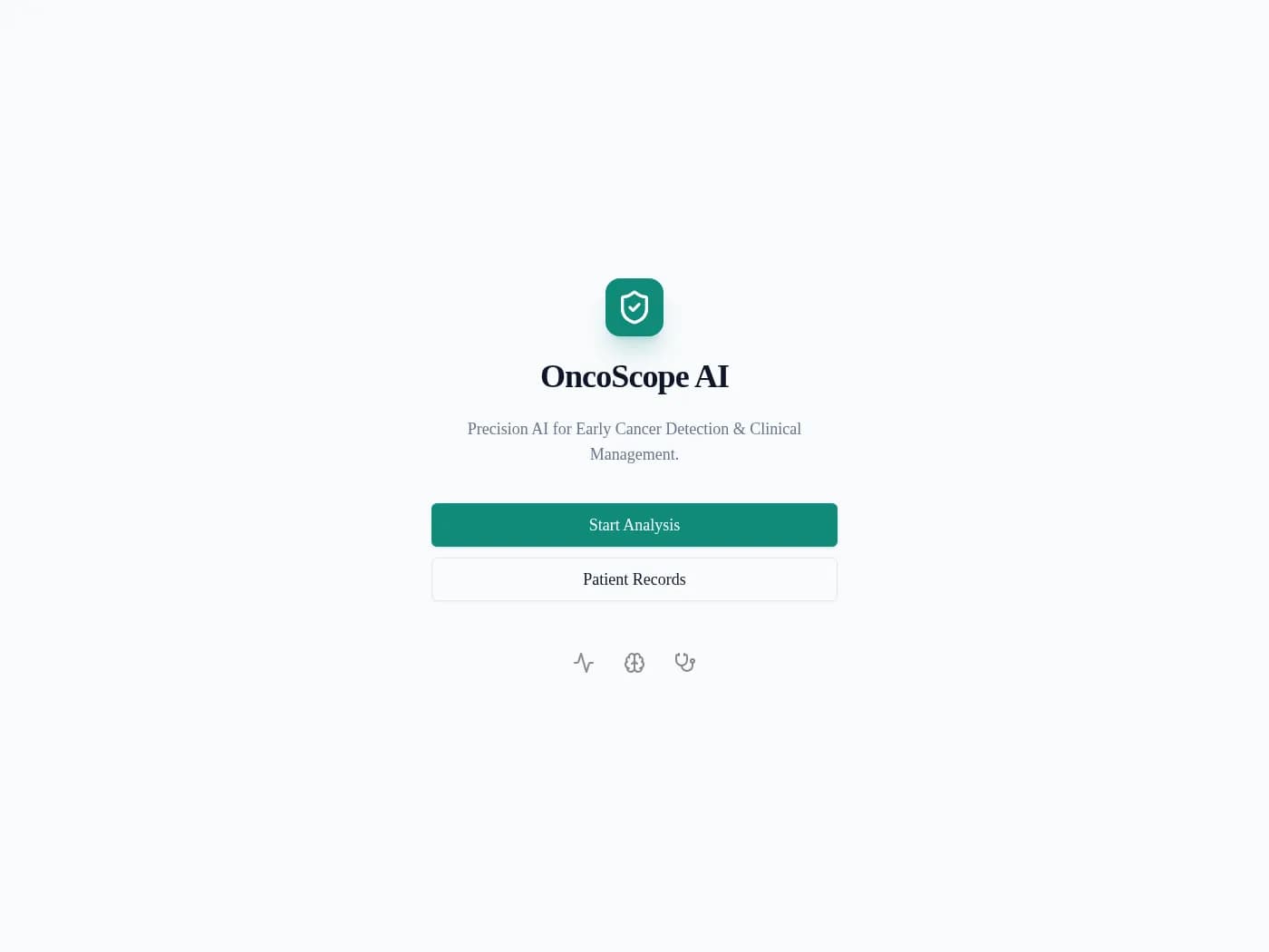 OncoScope AI Platform