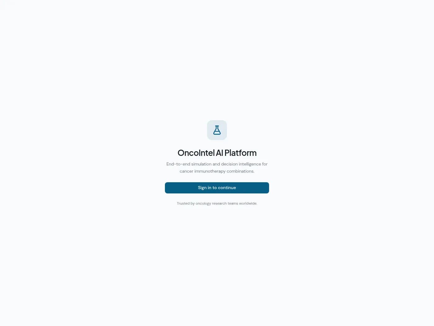 OncoIntel AI Platform