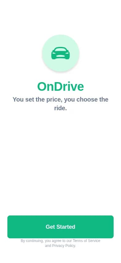 OnDrive Ridehail Platform