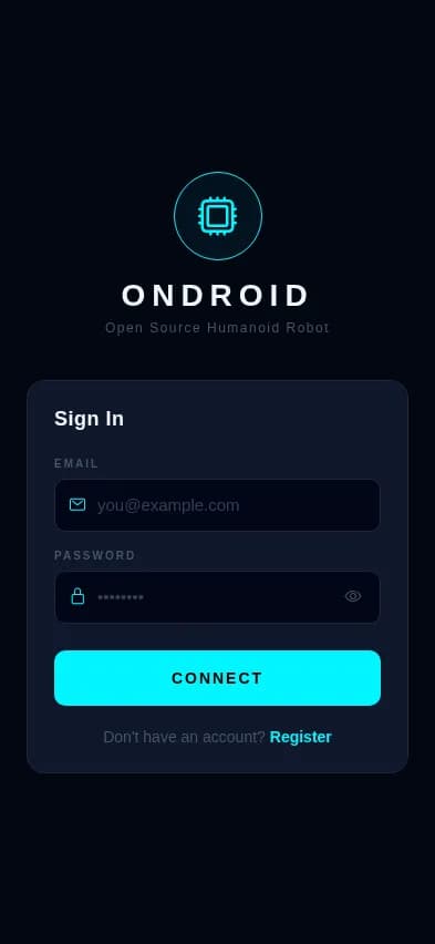 Ondroid Mobile App