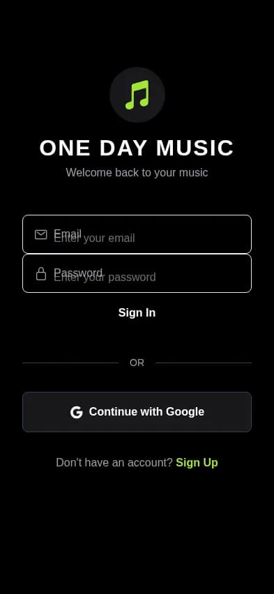 ONE DAY MUSIC