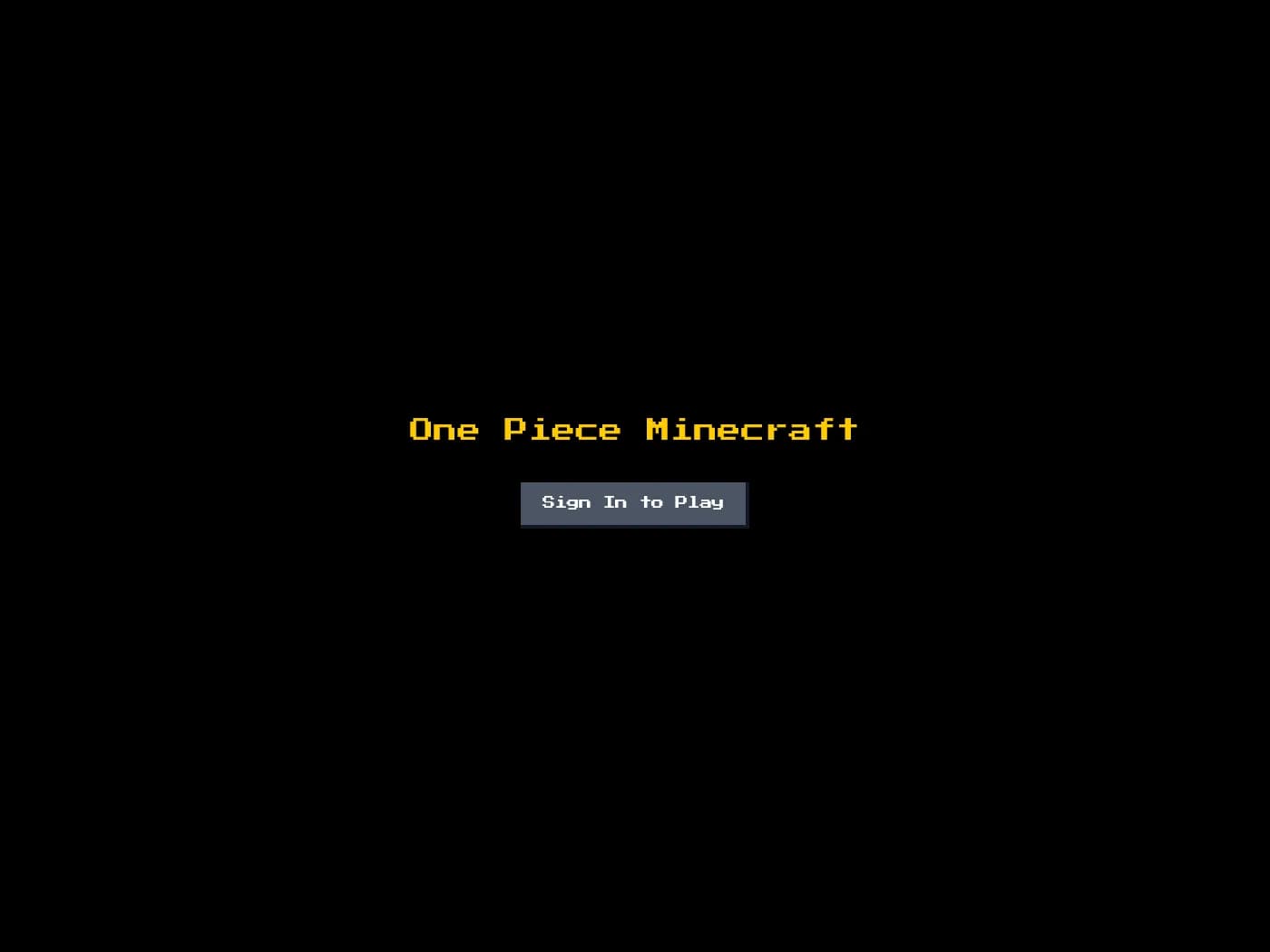One Piece Minecraft Mod