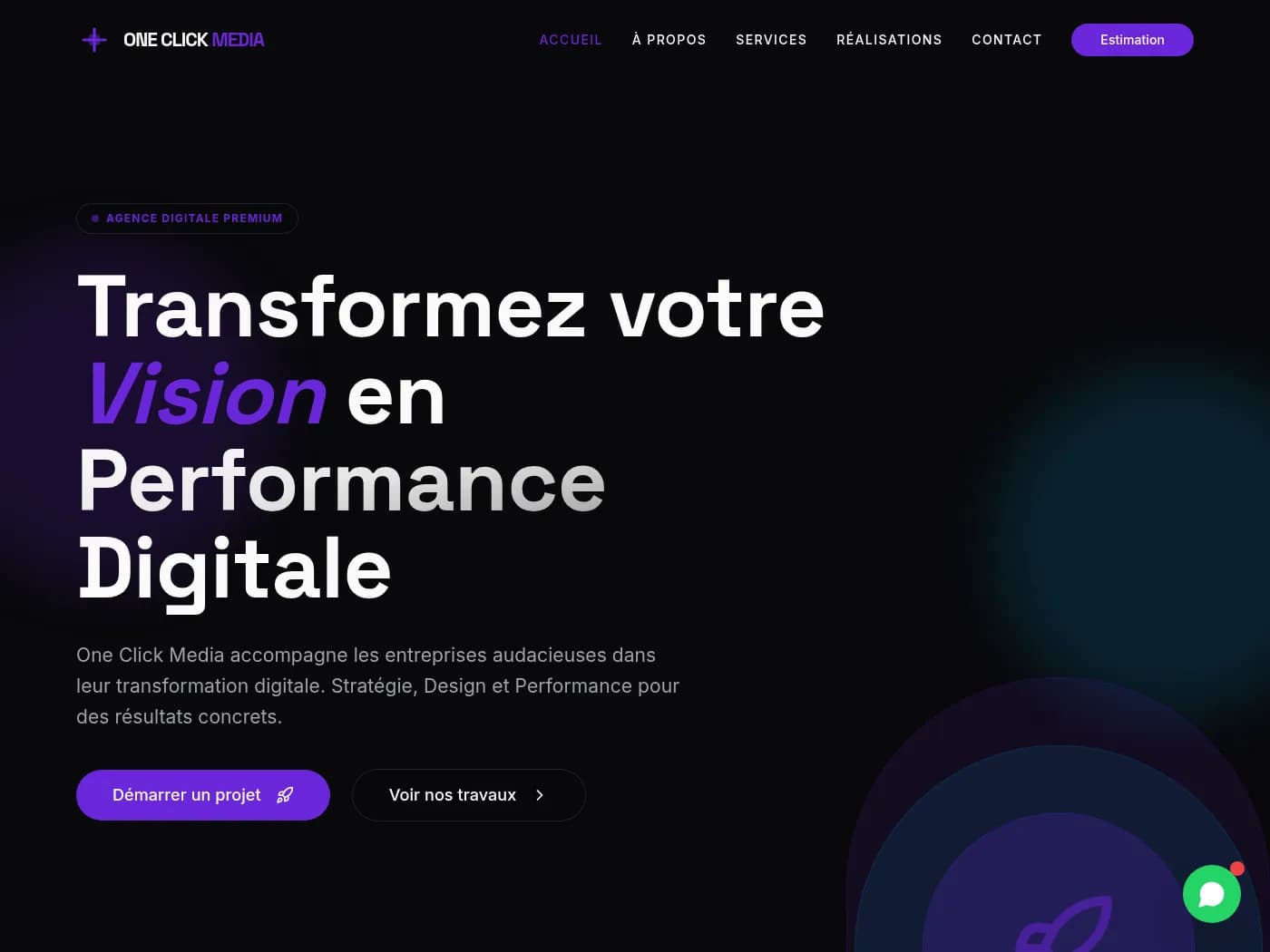 ONE CLICK MEDIA Vitrine