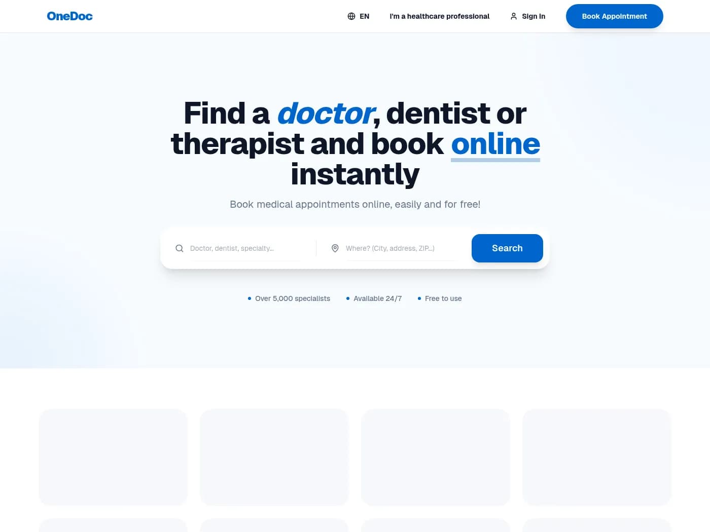 OneDoc Clone