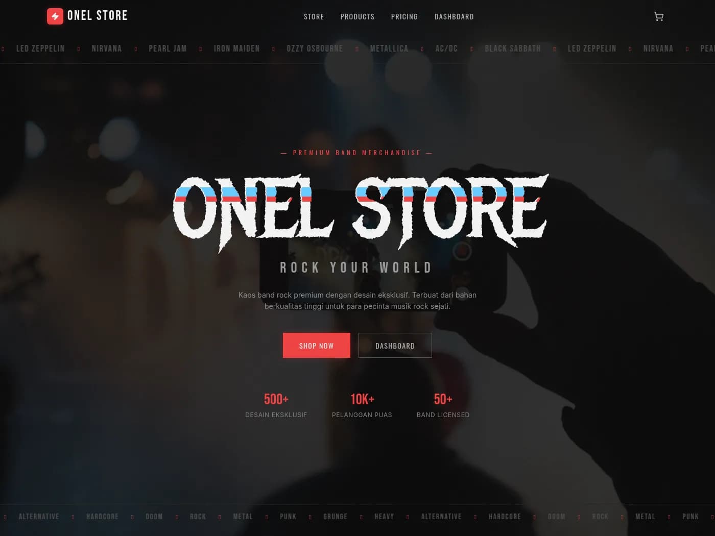 Onel Store Rock Tees