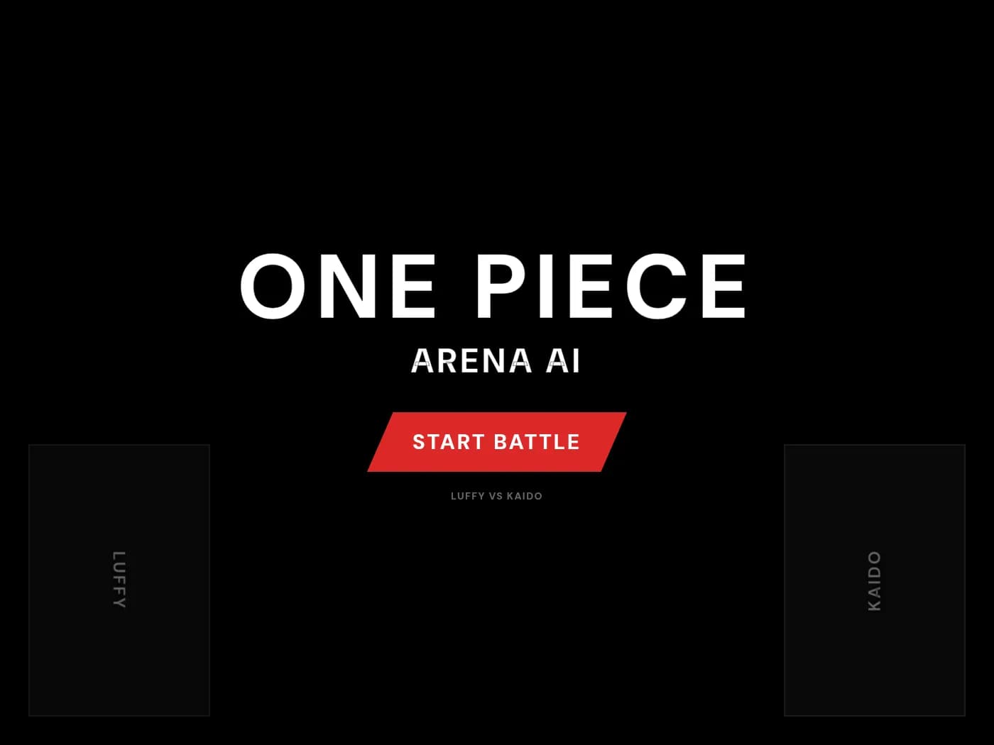 One Piece Arena AI