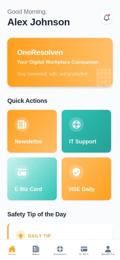 OneResolven Workplace App