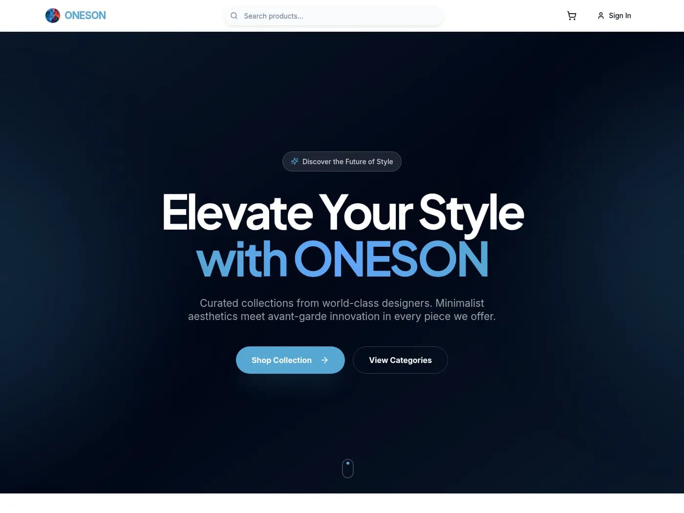 ONESON Shop Platform